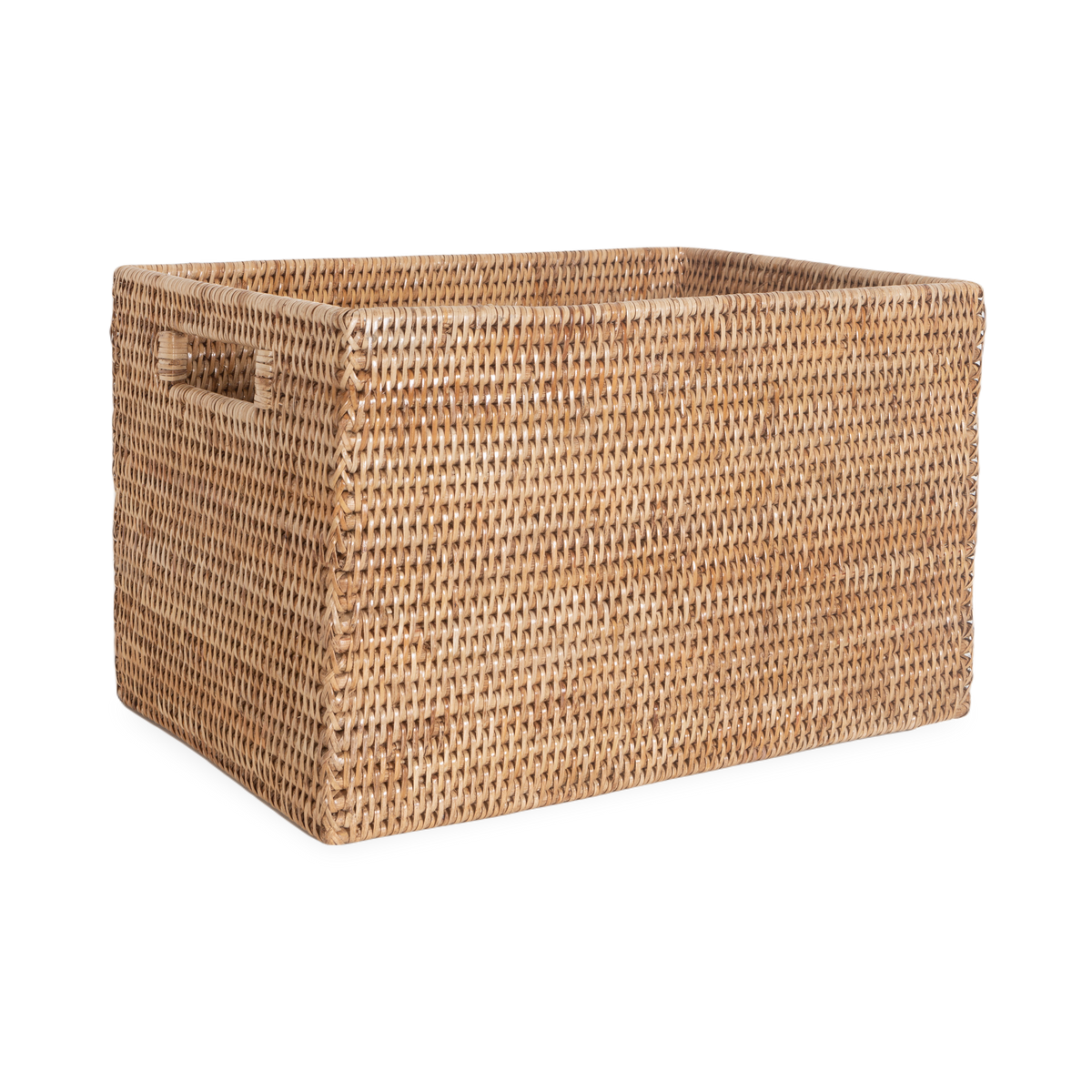 Rattan basket store